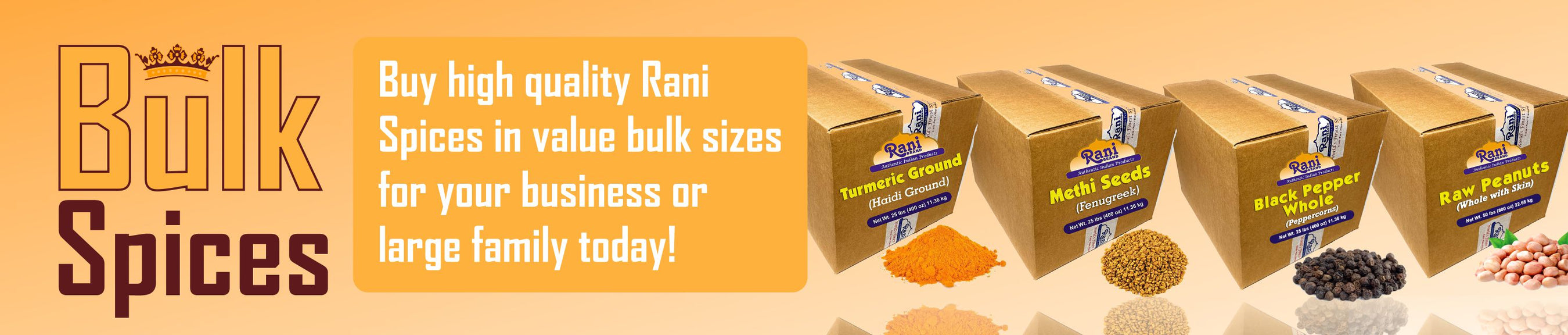 25lb Bulk Spices — Rani Brand Factory Store