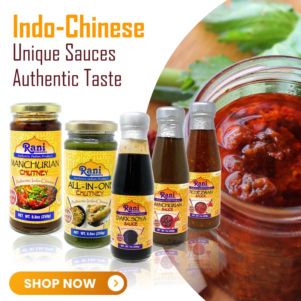Indo-Chinese Sauces & Chutney — Rani Brand Factory Store