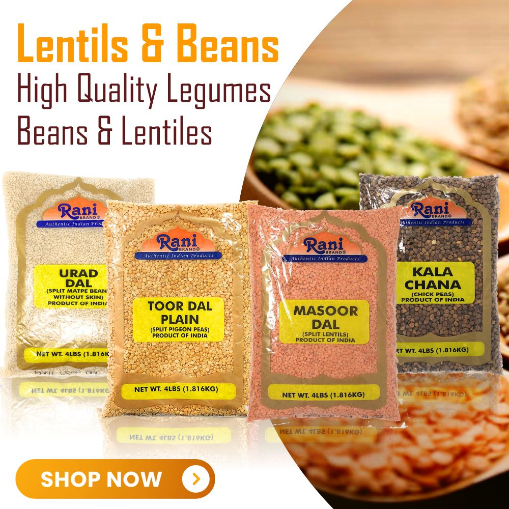 Lentils & Beans — Rani Brand Factory Store