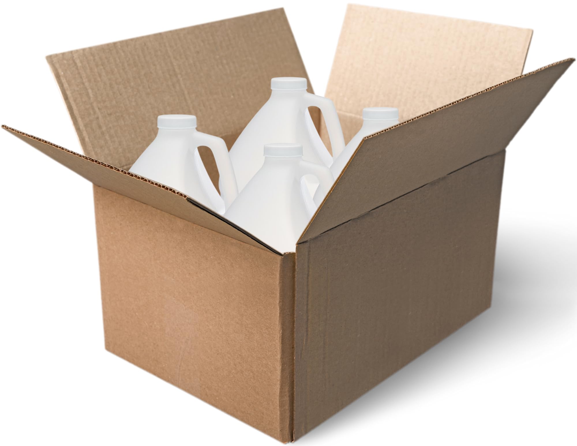 Rani Containers | 1 Gallon HDPE Plastic Jug with Reshipper Box & Child ...