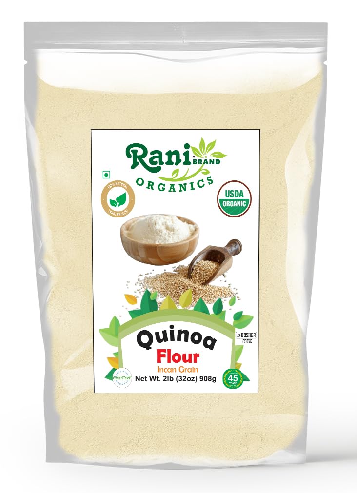 Rani Organic Quinoa Flour (Incan Grain) 32oz (2lbs) 908g ~ All Natural ...