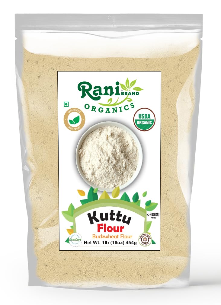 Rani Organic Kuttu (Buckwheat) Flour 16oz (1lb) 454g ~ All Natural | G ...