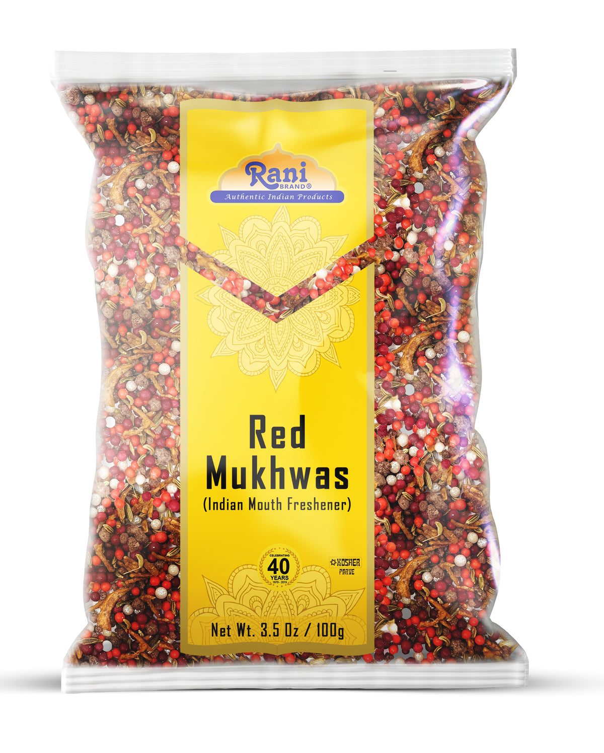 Rani Red Mukhwas (Special Digestive Treat) 3.5oz (100g) ~ Vegan | Kosh ...