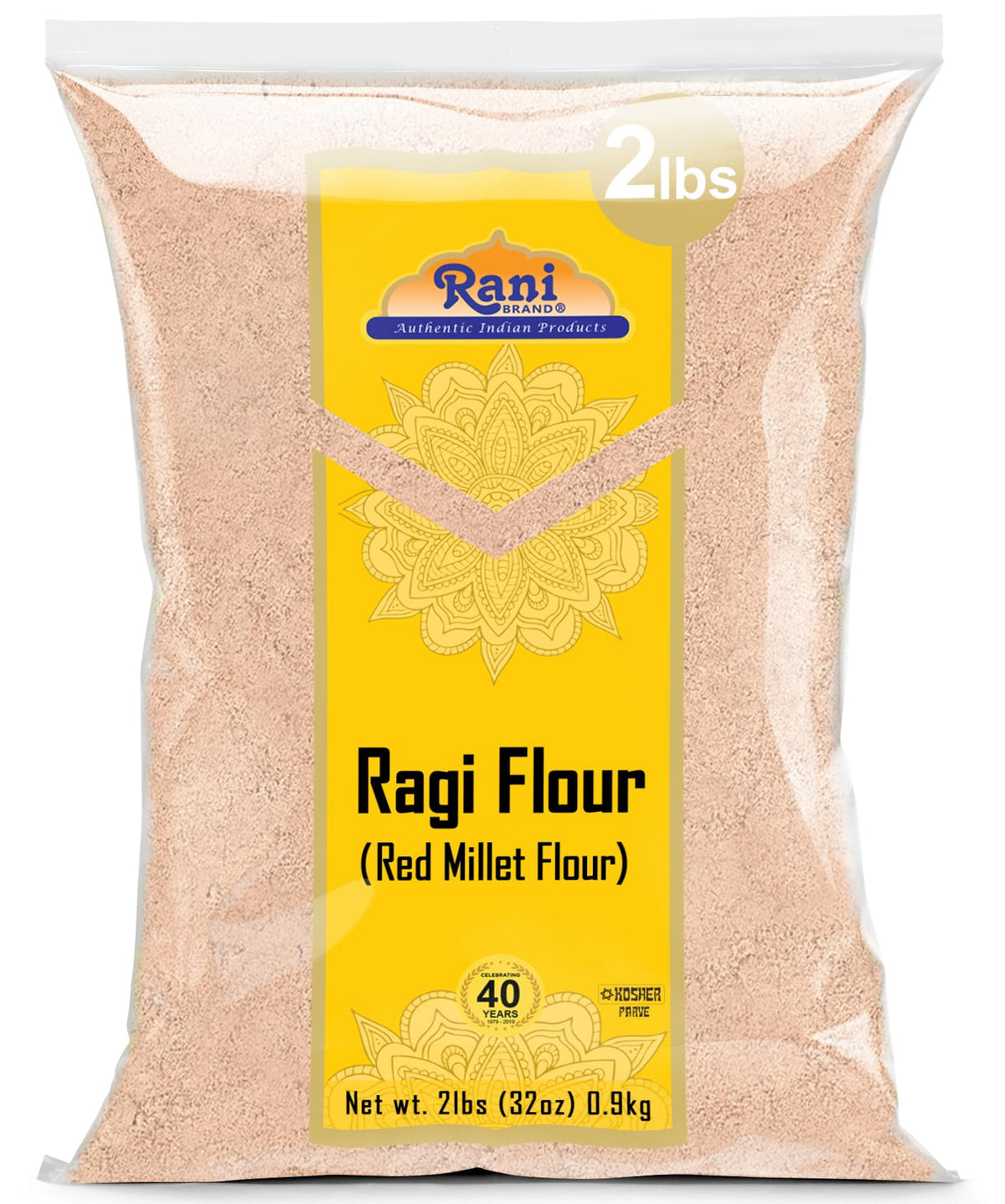 Rani Raggi Flour (Finger Millet) 2lbs (32oz) Bulk ~ All Natural | Vega ...