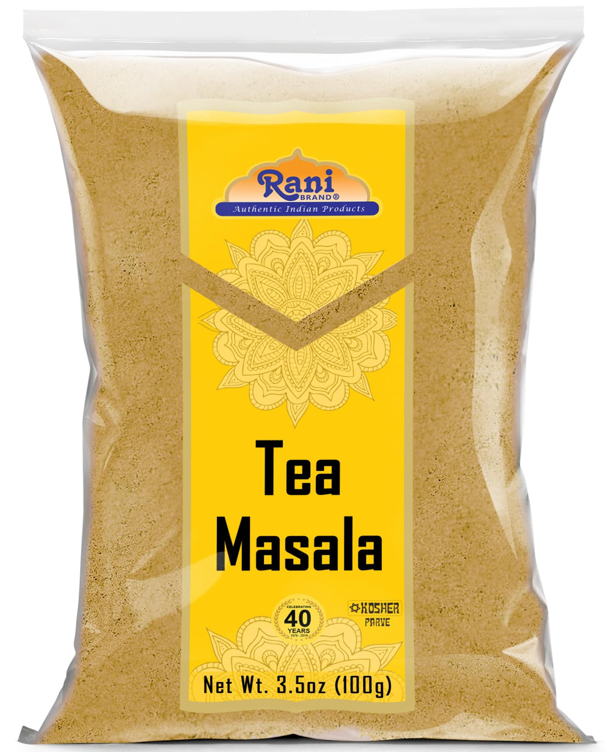 Rani Tea (Chai) Masala 3.5oz (100g) ~ All Natural | Vegan | Gluten Fri ...