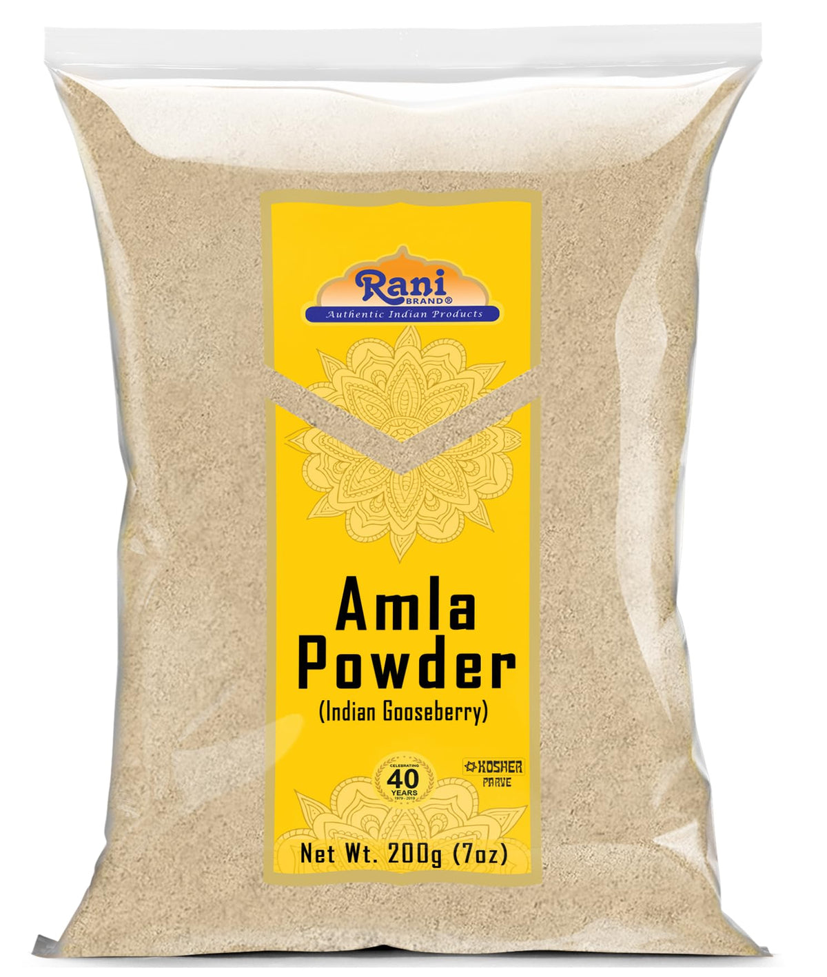 Rani Amla Powder (Indian Gooseberry) 7oz (200g) ~ All Natural | No Col ...