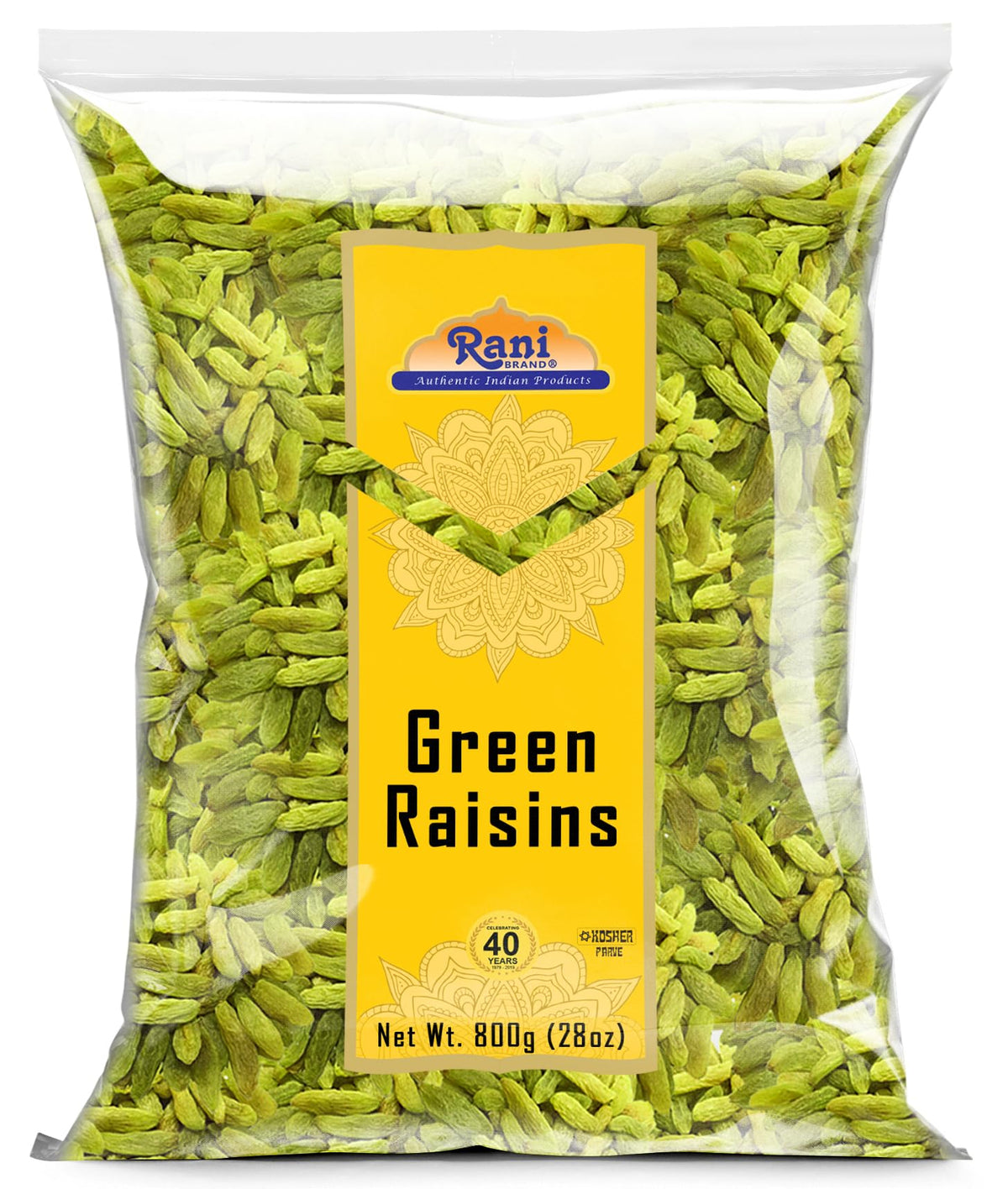 Rani Green Raisins 28oz (800g) ~ All Natural | Gluten Friendly | Non-G ...
