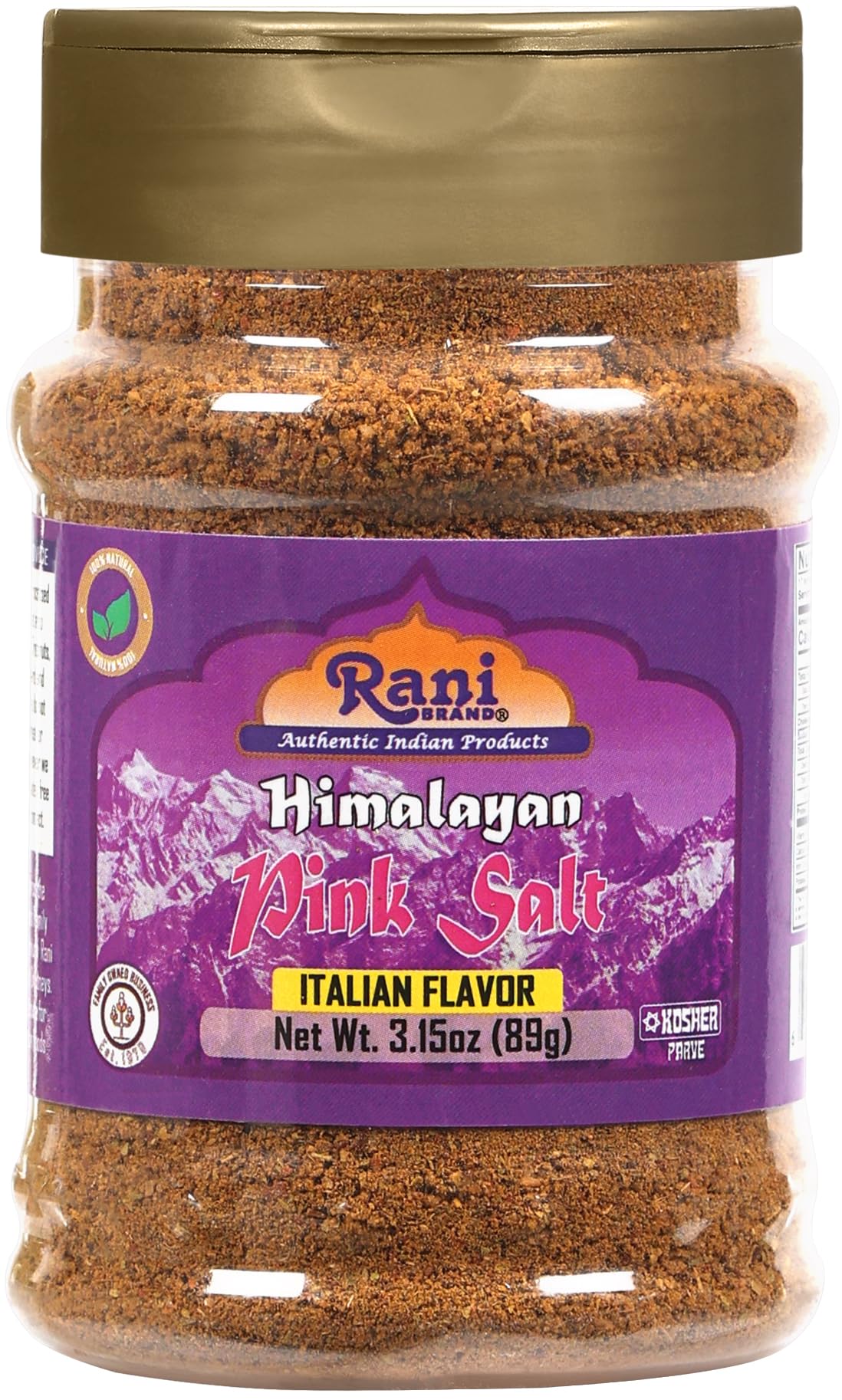 Rani Himalayan Pink Salt Italian Flavor (84 Essential Trace Minerals ...