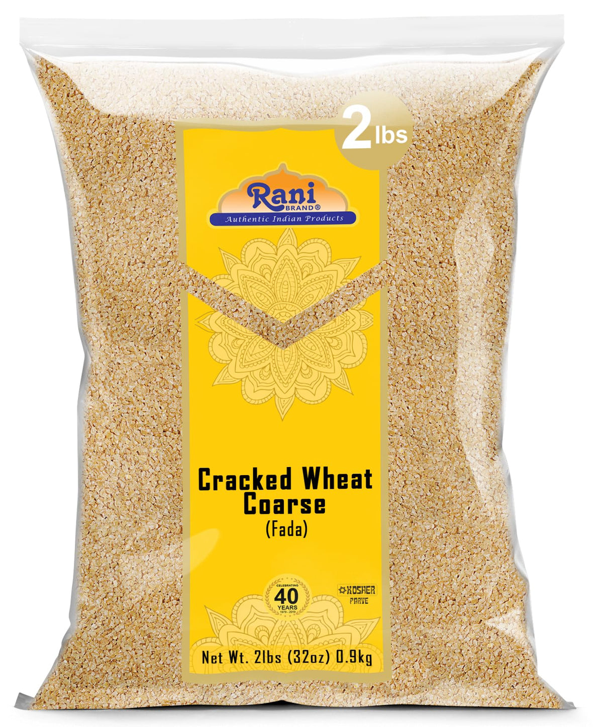Rani Cracked Wheat Coarse (Fada / Commonly called Bulgur #3) 32oz (2lb ...