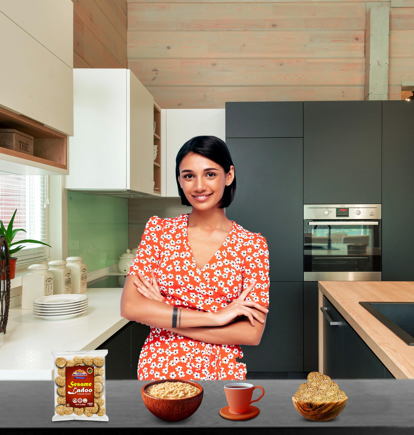 Rani Sesame Ladoo (Round Sesame Brittle Candy) 7oz (200g) {4 Sizes Ava ...