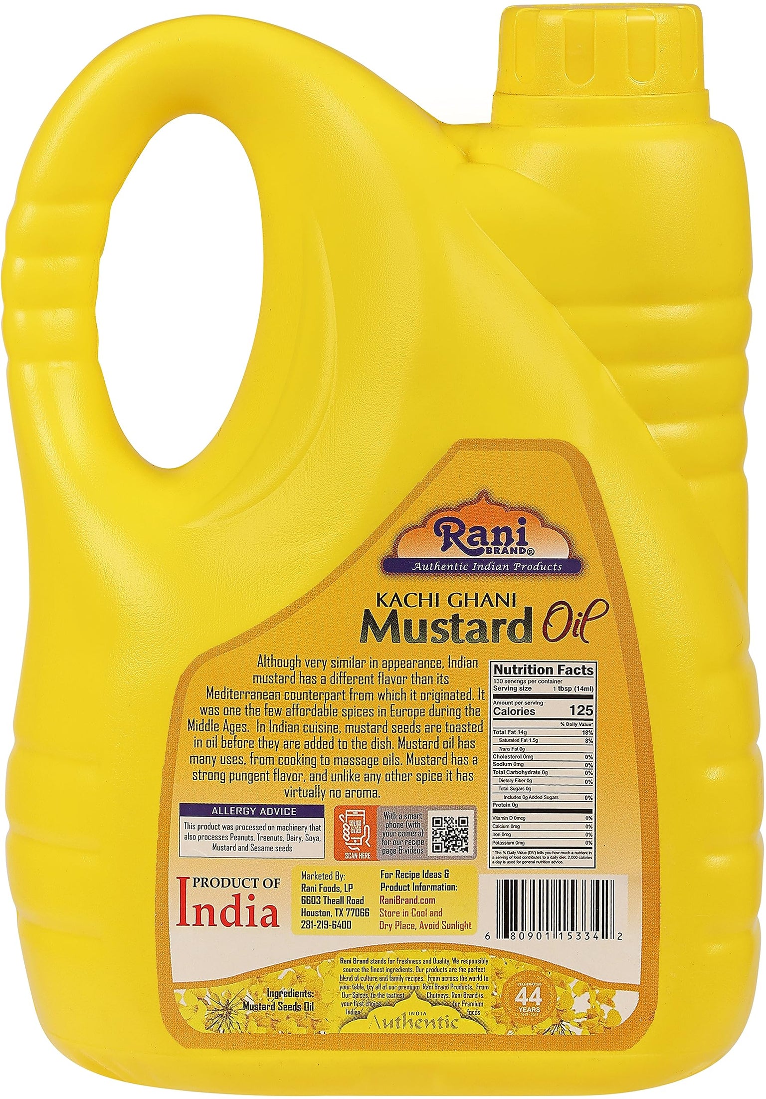 Cooking Oils — Rani Brand Factory Store