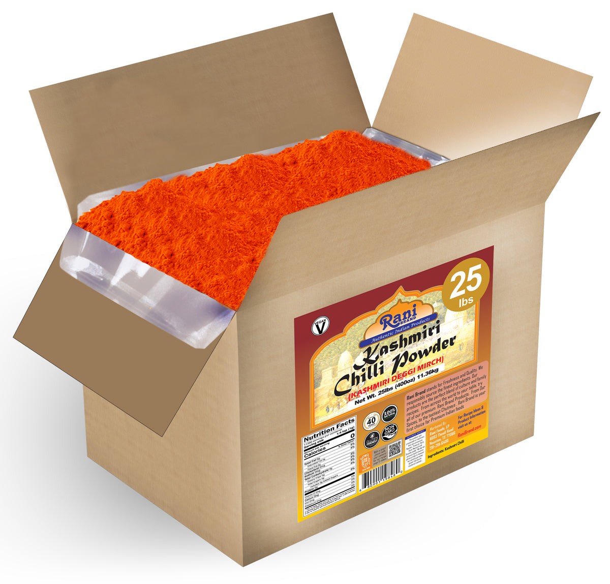 Rani Kashmiri Chilli Powder (Deggi Mirch, Low Heat) Ground Indian Spic ...