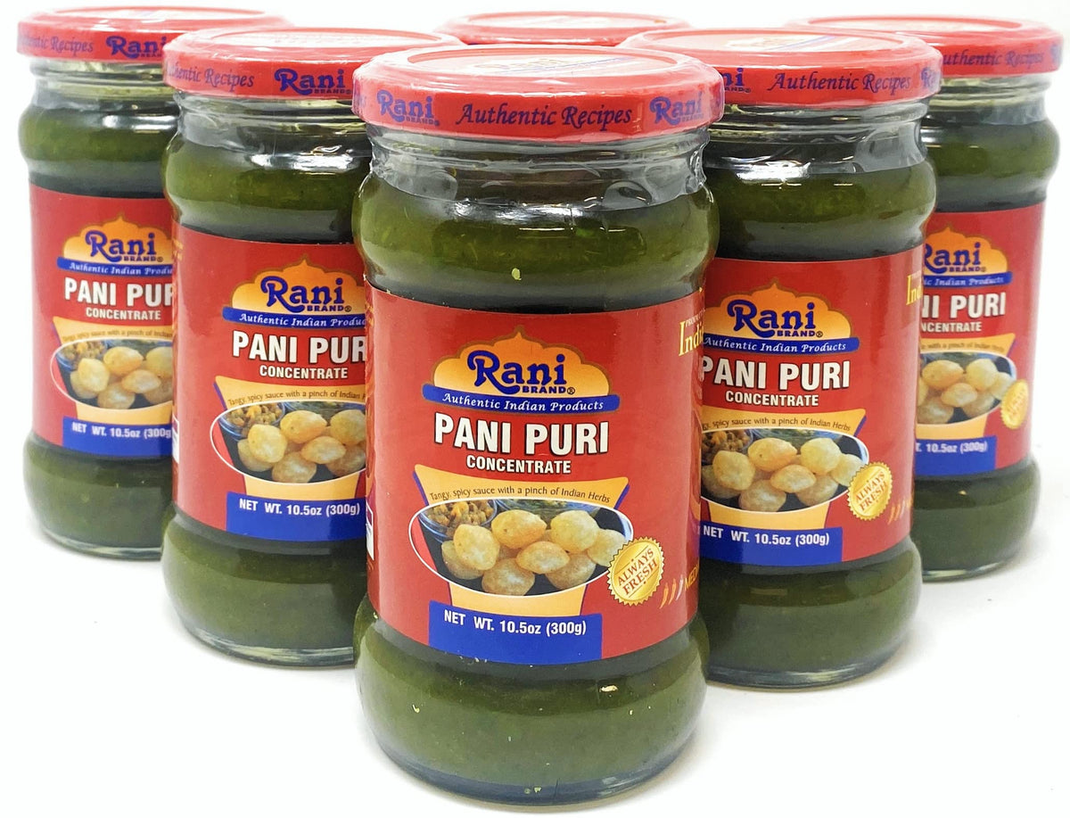 Rani Pani Puri Concentrate (Sweet & Spicy to Make Pani Water / Spicy W ...