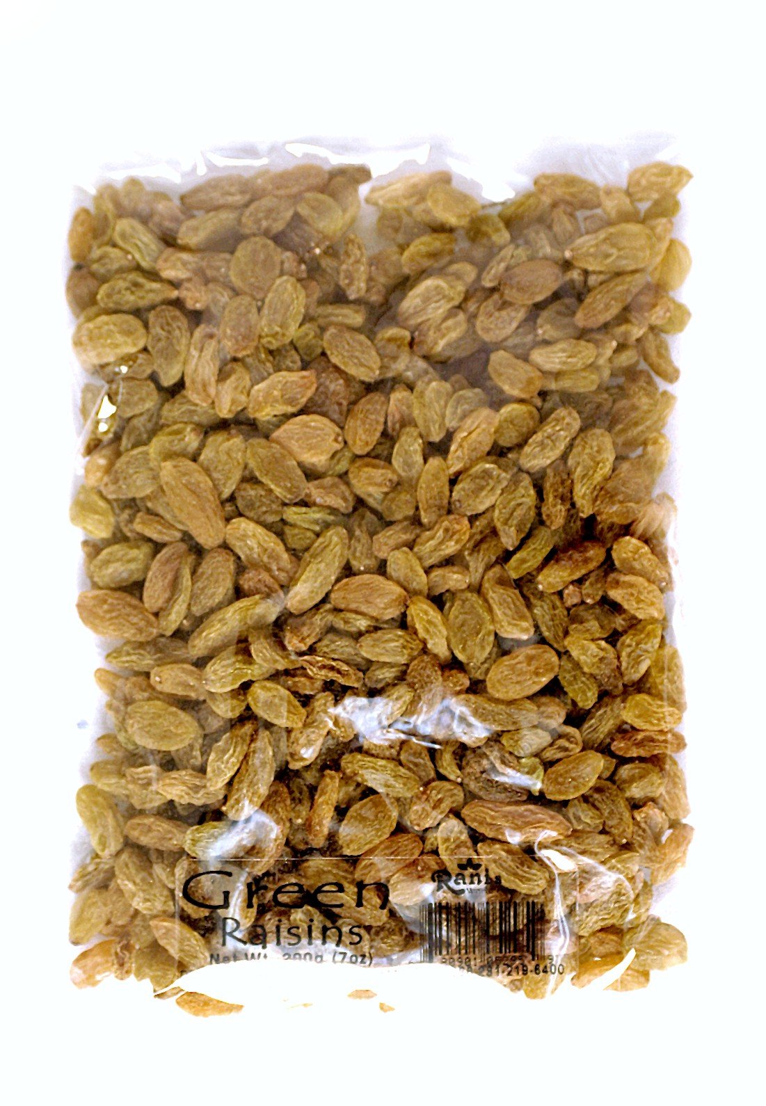 Rani Green Raisins 7oz (200g) ~ All Natural | Gluten Friendly | NON-GM ...